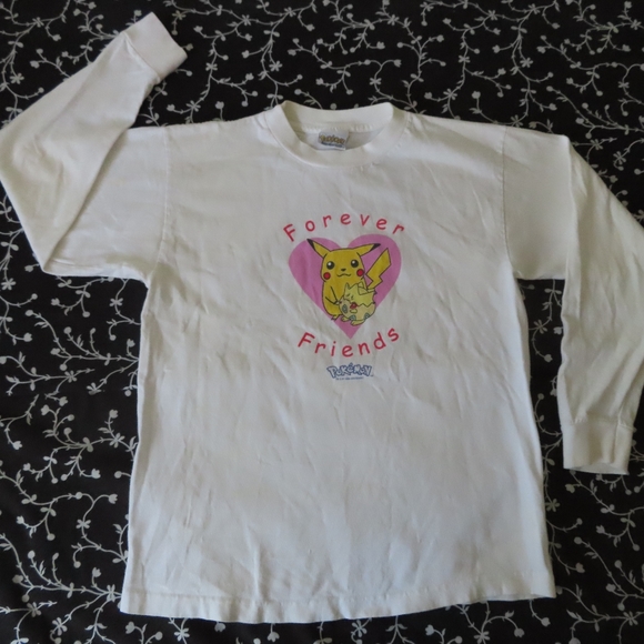 Nintendo | Shirts & Tops | Vintage 9s 999 Nintendo Pokemon Forever ...